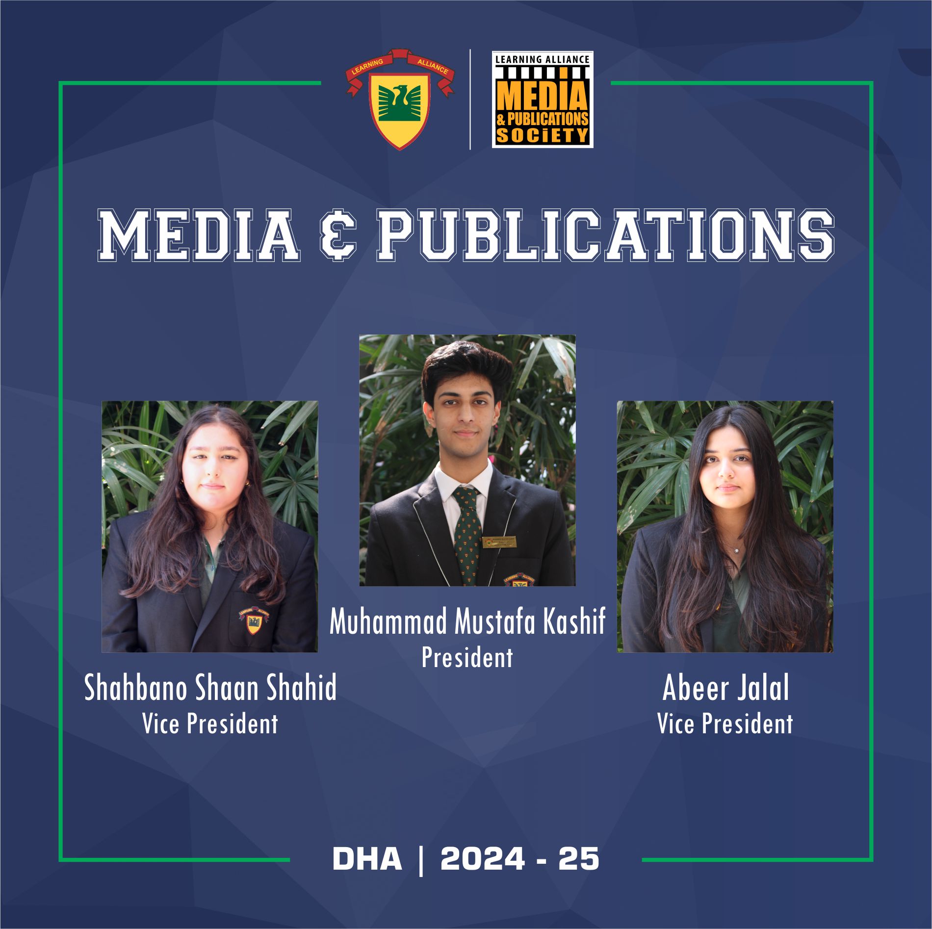 Student Council DHA 2024-2025 | Learning Alliance